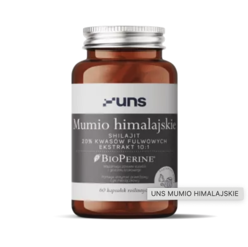 UNS -Mumio himalajskie + Bioperine (Shilajit) 60 caps. Be-Effective.pl ...