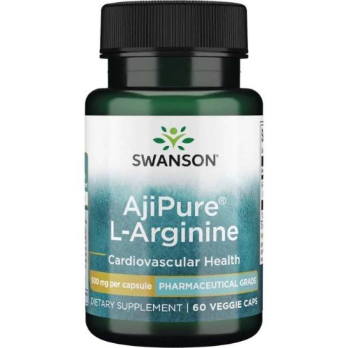 SWANSON AjiPure L-Arginina 500mg 60kaps Be-Effective.pl - Sklep ...