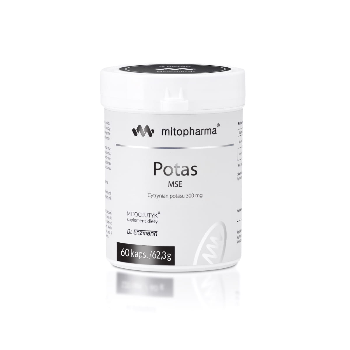 Mitopharma - Potas MSE dr Enzmann 60 kaps. Be-Effective.pl - Sklep ...